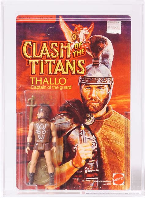 1980 Mattel Clash Of The Titans Carded Action Figure Thallo