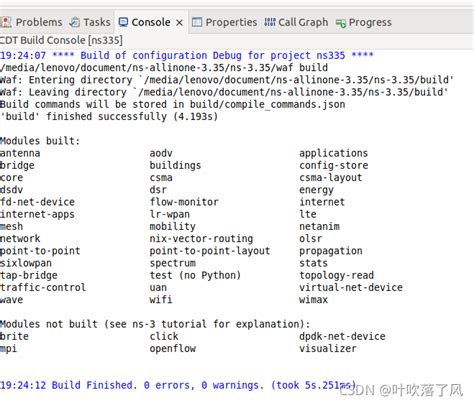 Ns3入门——02ns3与eclipse的整合开发ns3 Eclipse Csdn博客