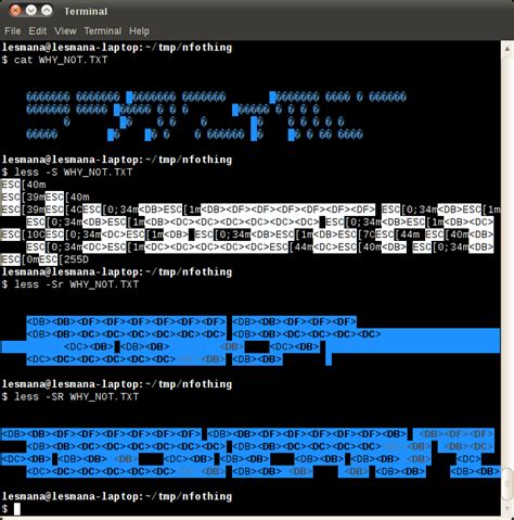 View File Containing Dos Text Box Drawing Characters Crlf Line