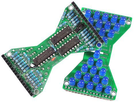 LED Digital Hourglass DIY Soldering Beginner Kit CANADUINO