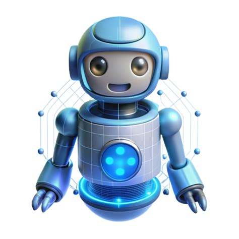 Friendly Robot Ai Assistant For Automation 56089254 Png