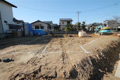 福岡県朝倉郡筑前町01 ②基礎工事