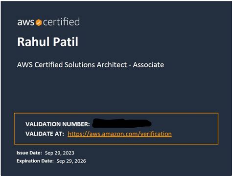 Rahul Patil On Linkedin Aws Certification Solutionsarchitect