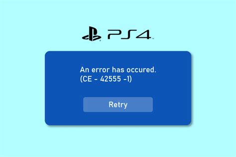 5 quick fixes for ps4 error ce 42555 1 techcult