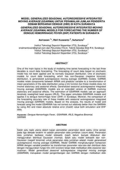 Pdf Generalized Seasonal Autoregressive Integrated Moving Average Gsarima Models For