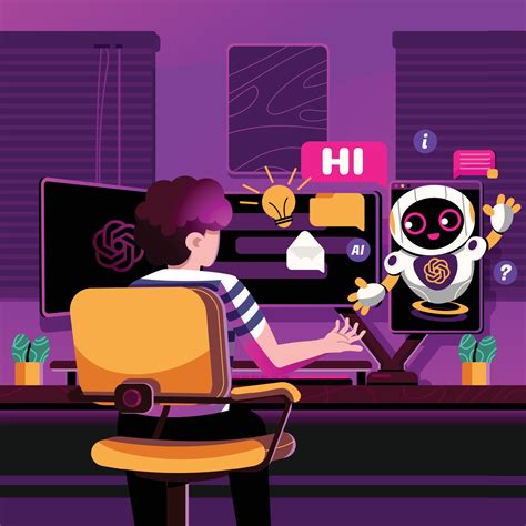 Ai Chat Bot Vector Art Icons And Graphics For Free Download
