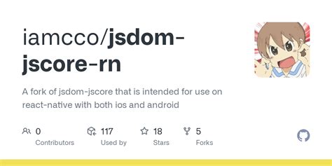 Github Iamccojsdom Jscore Rn A Fork Of Jsdom Jscore That Is Intended For Use On React Native
