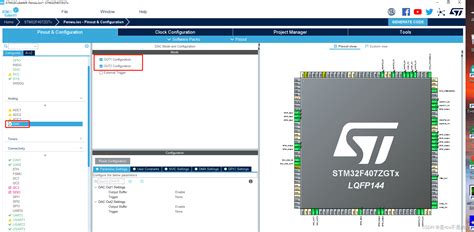 STM32CubeMX STM32 F4系列HAL库使用DAC模拟量输出 stm32hal库dac输出 CSDN博客