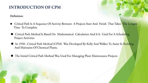 Cpm Model Pdf