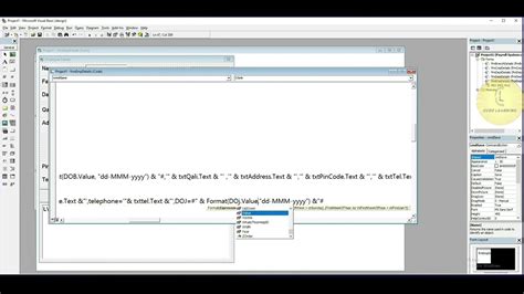 Visual Basic 60 Payroll Project Frmempdetails Update Data
