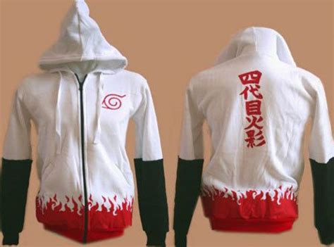 Naruto 4th Hokage Yondaime Minato Konoha Hoodie Jacket On Etsy 3900