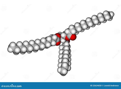 Triglyceride Molecular Structure Stock Illustration Image 22624650