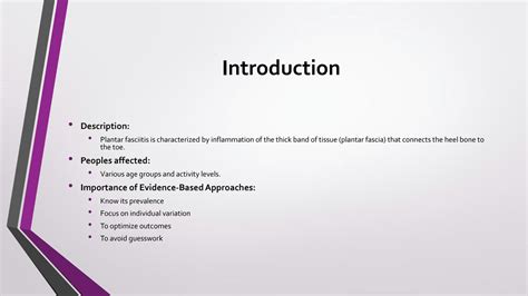 Solution 001 Clinical Practice Guidelines For Plantar Fasciitis
