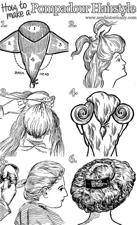 5 Ways To Make An Edwardian Gibson Girl Updo Sew Historically Edwardian Hairstyles Gibson