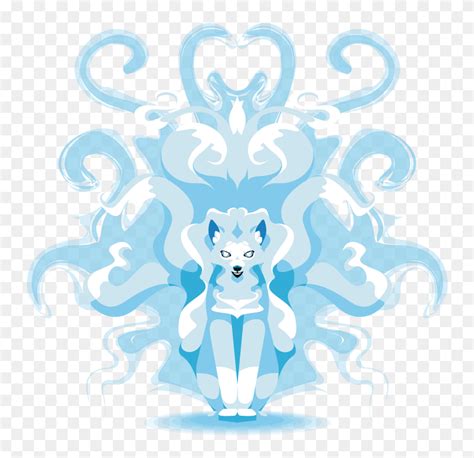 Alolan Ninetales Illustration Hd Png Download 765x752 5326514