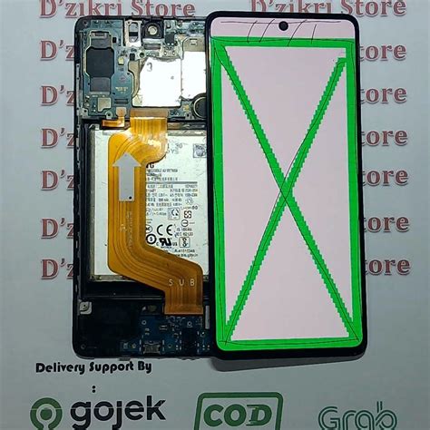 Jual Lcd Samsung A71 A715 Original Copotan Normal Shopee Indonesia