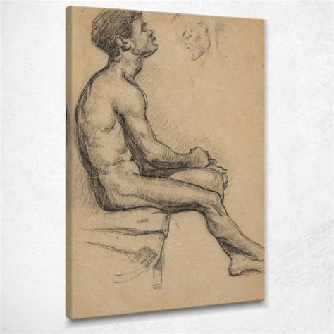 Naked Man Paul Cézanne canvas print