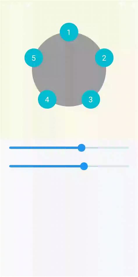 Android Flutter How To Achieve A Radial Widget Like This In Flutter