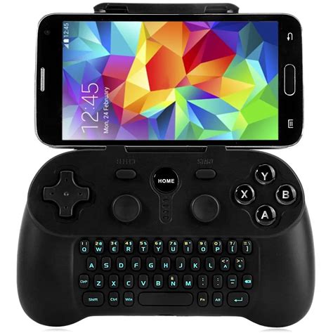 Cool Wireless Bluetooth Gamepad With Keyboard Excellent Gift Present For Android Or