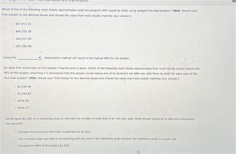 3 Analysis Of An Expansion Project Companies Invest Chegg