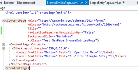Navigationpage Sethasnavigationbar False Doesn T Work Inside