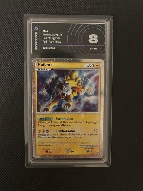Pokémon 1 Card 2011 Call Of Legends Raikou Foil Rare Shiny