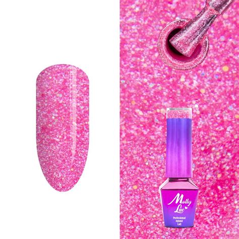 Molly Lac Fantasyland Glitter Lakier Hybrydowy 313 Uptown Girl 5 Ml