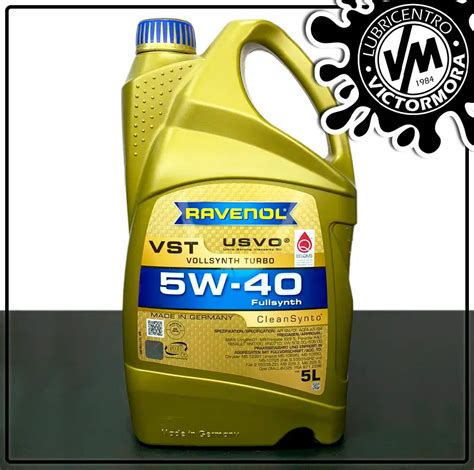 Ravenol VST 5w40 de 5 litros – Lubricentro Victor Mora