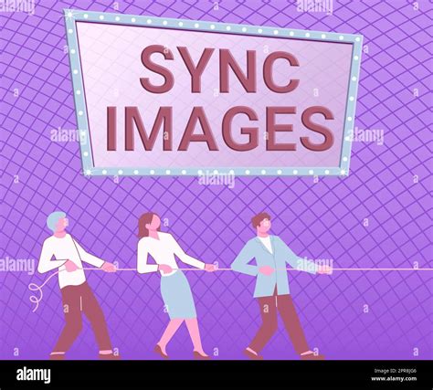 Inspiration Showing Sign Sync Images Word Written On Making Photos