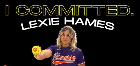 I Committed Lexie Hames Path To Clemson Extra Inning Softball