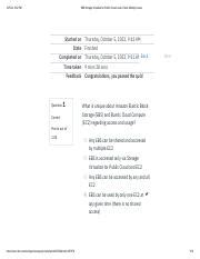 Understanding IBM Storage Virtualization In Public Cloud Quiz Course Hero