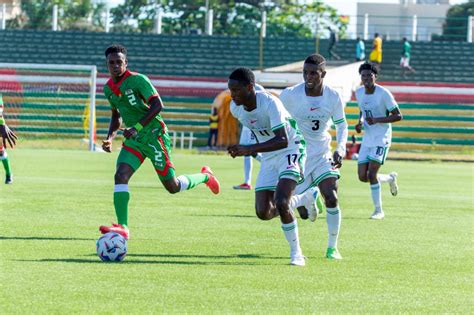 Qualifications CAN U20 2025 UFOA B Le Nigeria Et Le Burkina Faso