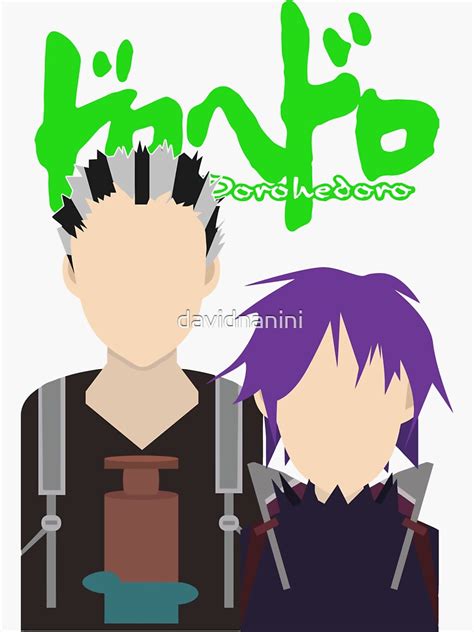 Dorohedoro Ebisu Sticker For Sale By Davidnanini Redbubble