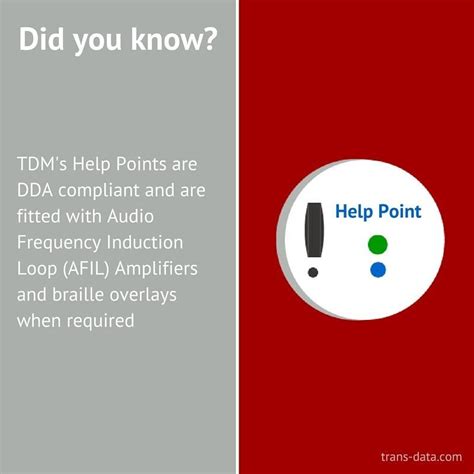 Trans Data Management On Linkedin Did You Know That Trans Data Management S Help Points Meet Dda…