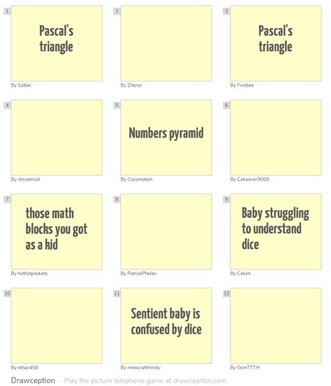 Pascal S Triangle Drawception