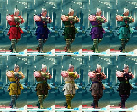 All Colors For Sf5 Story And Pre Order Costumes 12 Out Of 21 Image Gallery