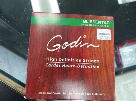 Godin Glissentar Guitar Strings Reverb