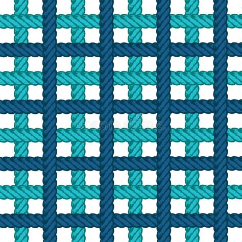 Lasso Rope Pattern Background Wallpaper Stock Vector Illustration Of