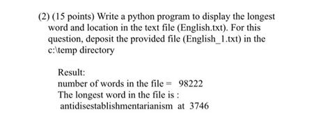 Solved 2 15 Points Write A Python Program To Display The