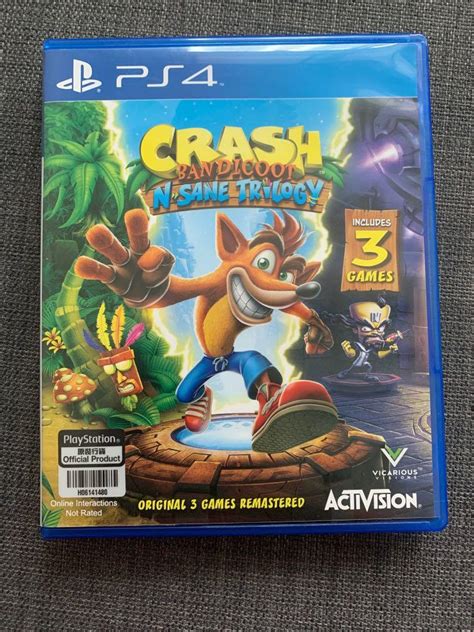 Crash Bandicoot Nsane Trilogy Video Gaming Video Games Playstation