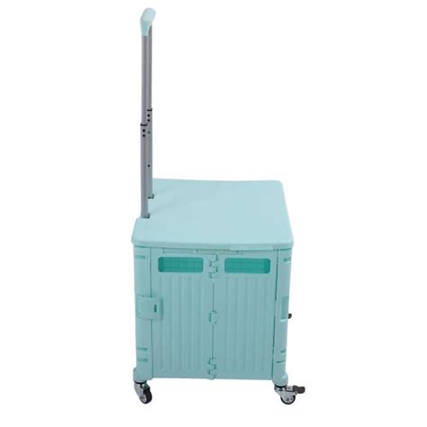 Cikonielf Chariot Roulant Pliable Avec Roulettes Pivotantes Forte Pour Shopping Cdiscount