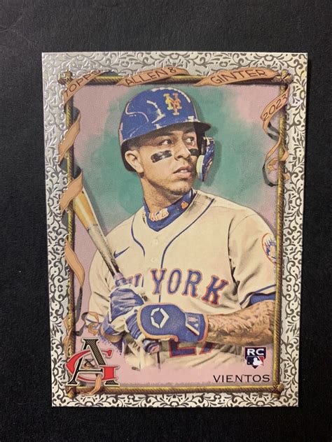 Mark Vientos 2023 Topps Allen Ginter Foil Filigree Parallel 101