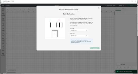 Stuck In Print And Cut Calibration R Cricut