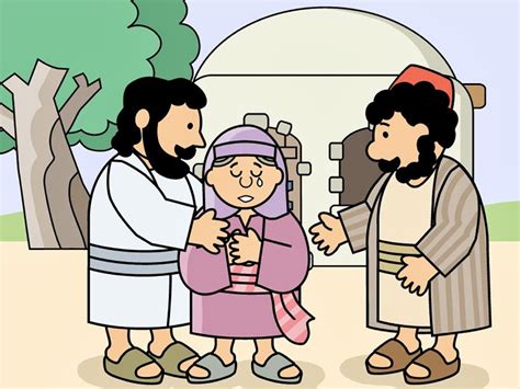 Freebibleimages Jairus And His Sick Daughter Jesus Raises A Young