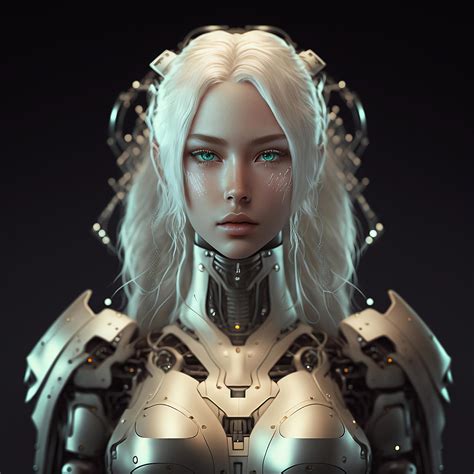 Metallic Ai Goddess By Enippi On Deviantart