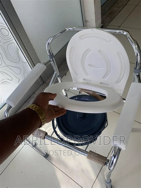 Toilet Chair Bath Folding Bedside Commode Seat Shower In Nifas Silk