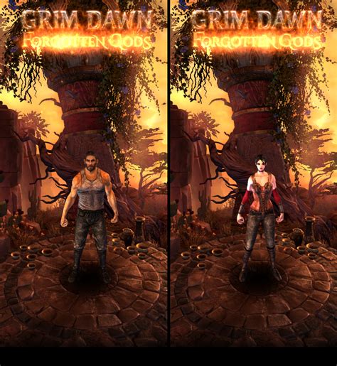MOD Men S And Women S Character Changing Patch For Grim Dawn V GDx Modding