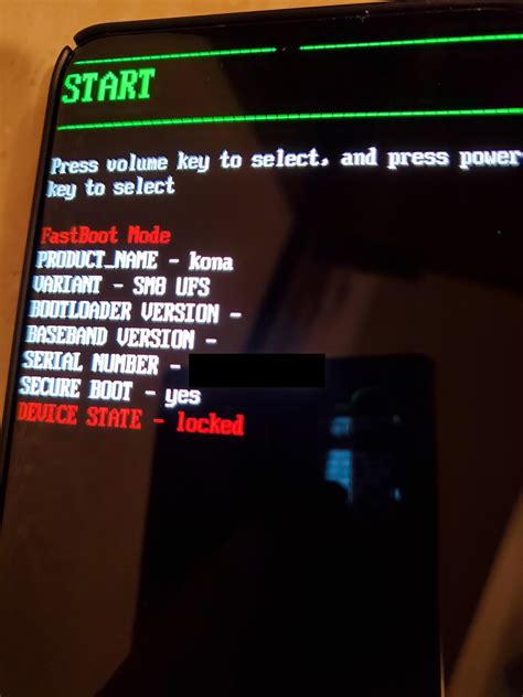 Fastboot I Dont Know When This Started Happening But Now When I Try