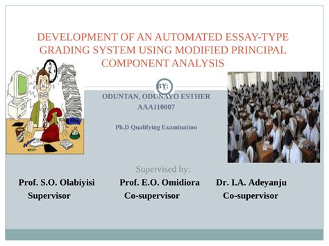 Pdf Development Of Automated Essay Type Grading System Using Modified Principal Component Analysis