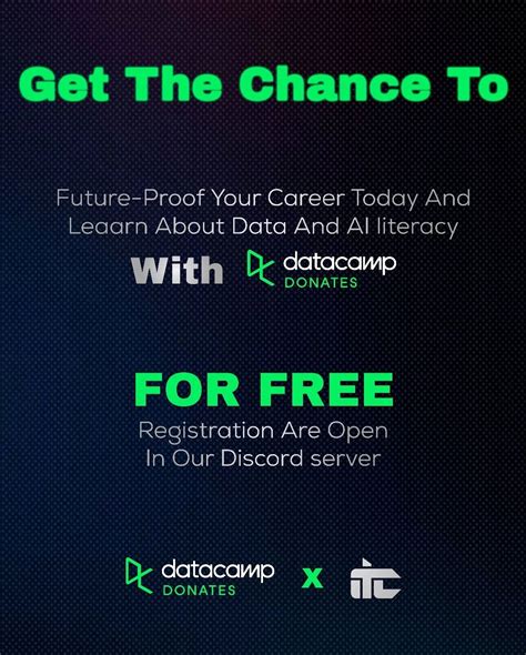 Dcdonates Datacamp Sharingiscaring Freecourse Freecertificate It